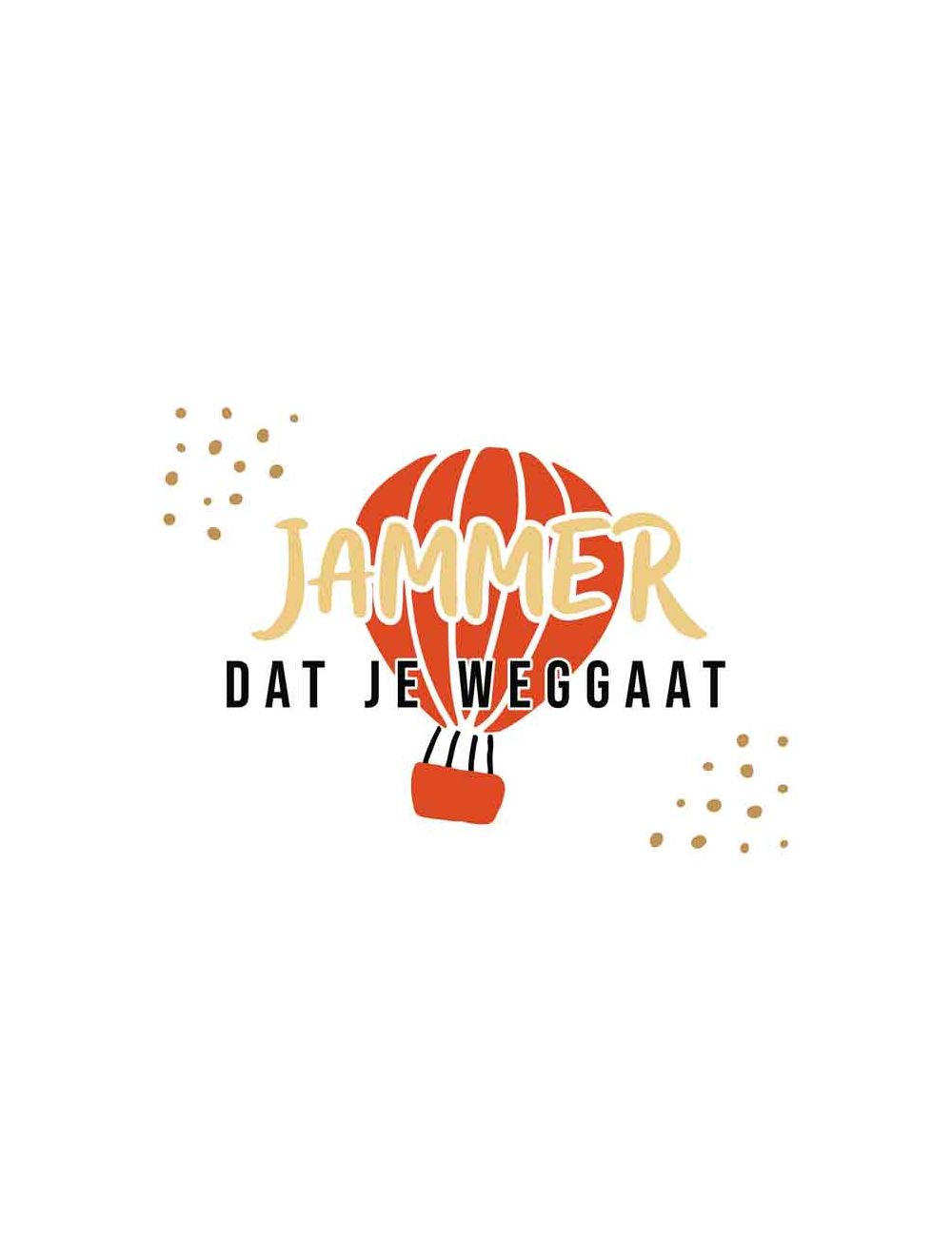 Dasiy kaart jammer dat je weggaat